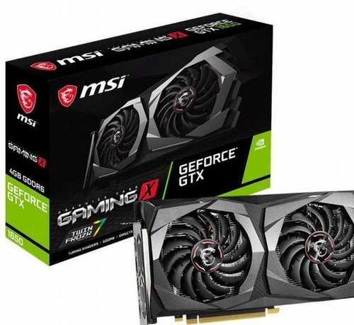 Видеокарта MSI GTX 1650 D6 gaming X RTL (nVidia Ge