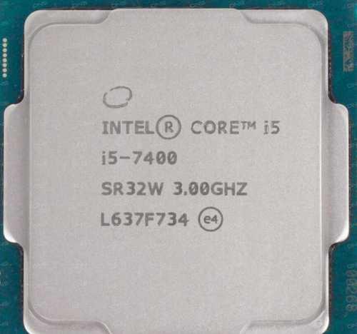 Процессор i5 7400