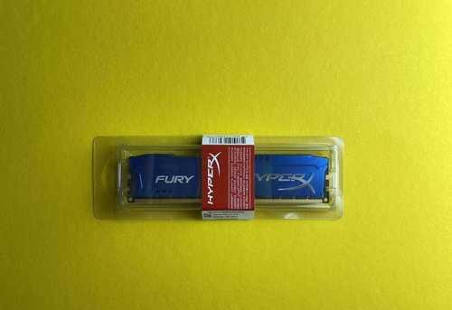 DDR3 8 GB 1600 mhz HyperX Fury для пк Новая