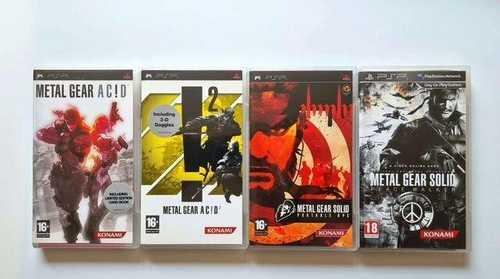 Игры Metal Gear Solid для PSP