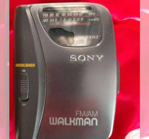 Кассетный плеер sony walkman wm fx153