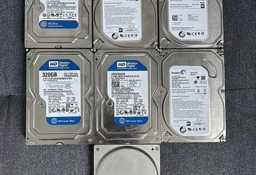 Жесткие диски (Seagate, WD, Hitachi)