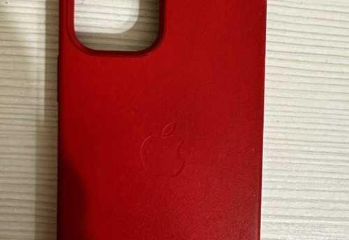 Apple Learher case iPhone 12 red