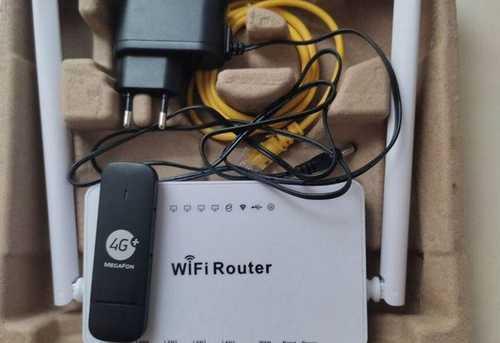 Роутер Wi-Fi ZBT WE1626 с USB разъемом под модем