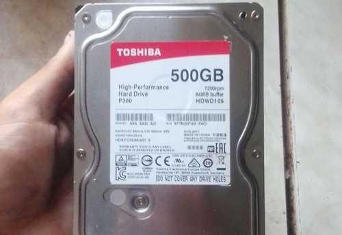 Жесткий диск toshiba 500GB