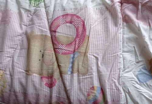 Детское одеяло в кроватку
