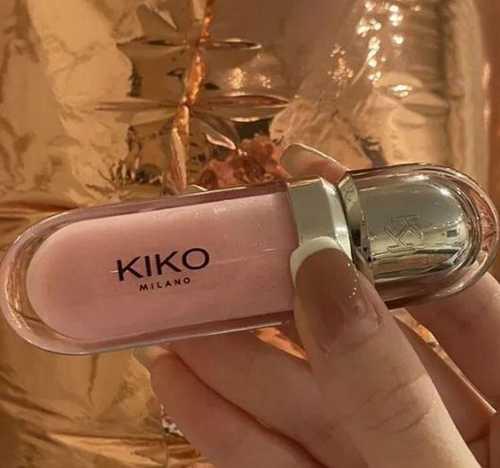 Kiko milano 3D gloss блеск 05 pink