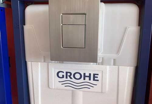 Кнопка Grohe Сатин