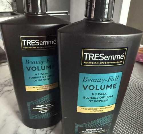 Новый Шампунь tresemme Beauty-Full volume