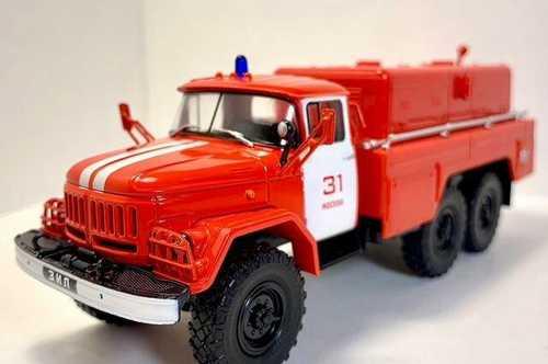 ЗИЛ 131 пожарная пнс-110 коллекционная модель 1:43