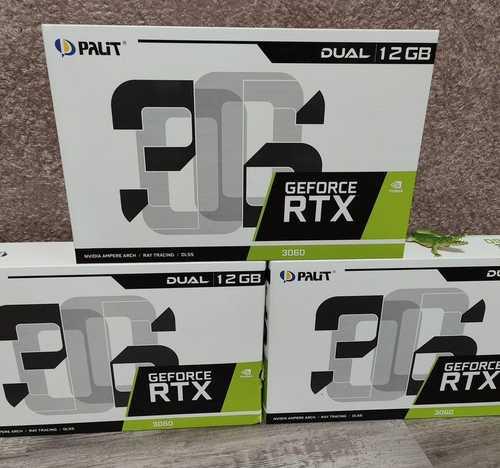 Новая RTX 3060 12Гб Palit Dual