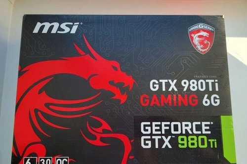 MSI GeForce GTX 980Ti Gaming 6G