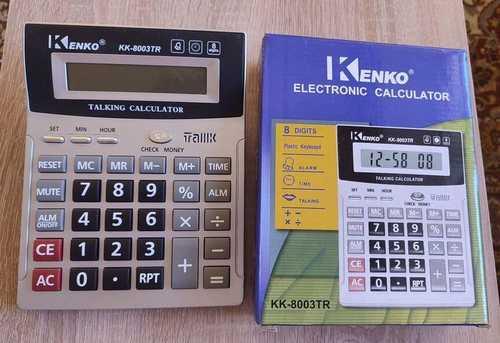 Калькулятор Kenko KK-8003TR говорящий