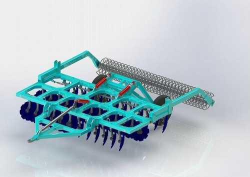 Борона дисковая бдм 4Х3П (прицепная)