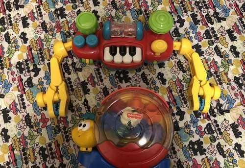 Пианино elc и улитка fisher price