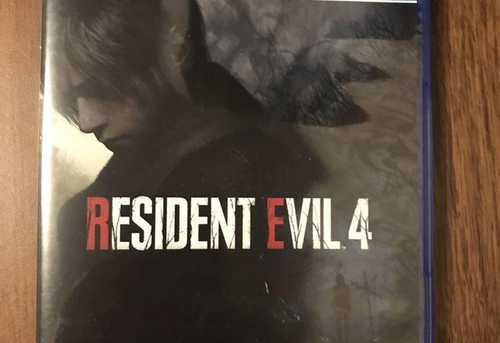Resident evil 4 remake ps5/ps4 диск