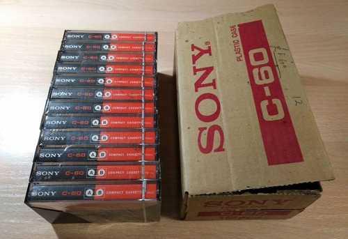 Аудиокассеты Sony Low-Noise C-60 (made in Japan)