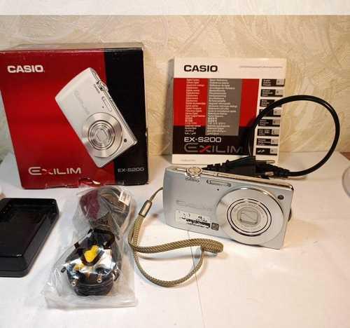 Casio EX-S200 Exilim цифровой фотоаппарат/мыльница