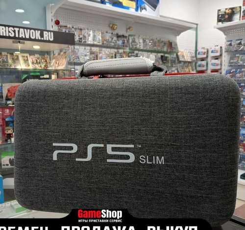 Сумка для консоли и геймпадов PlayStation 5 Slim G