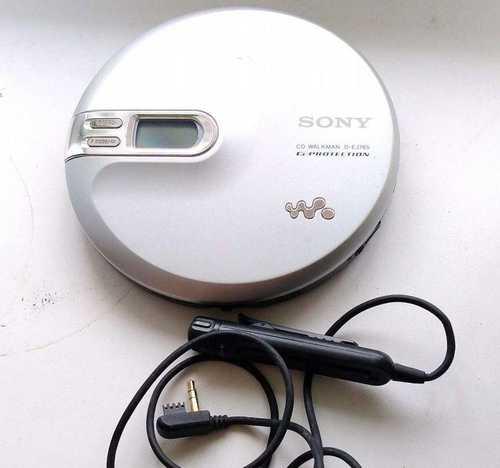 Cd плеер sony d-ej765 walkman