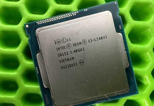 Процессор Intel Xeon e3-1240v3 LGA 1150