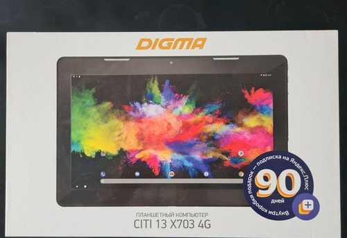 Новый планшет digma citi 13 X703 4G
