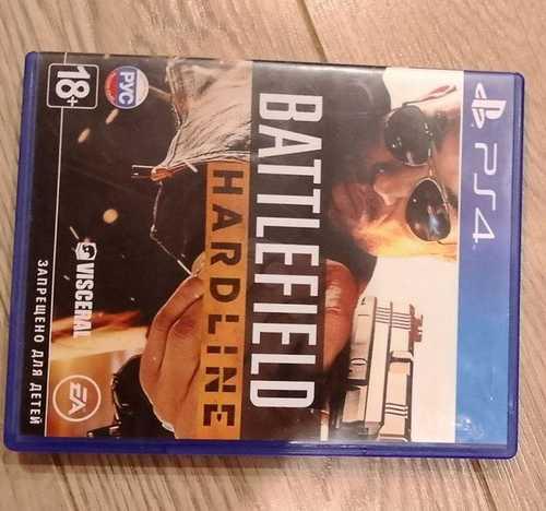 Диск на пс4 battlefield hardline