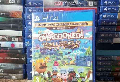 Overcooked all you can eat ps4/ps5 новый/new