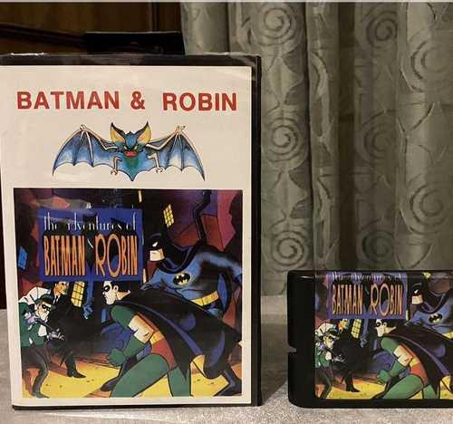 Batman & Robin Sega картридж биг бокс