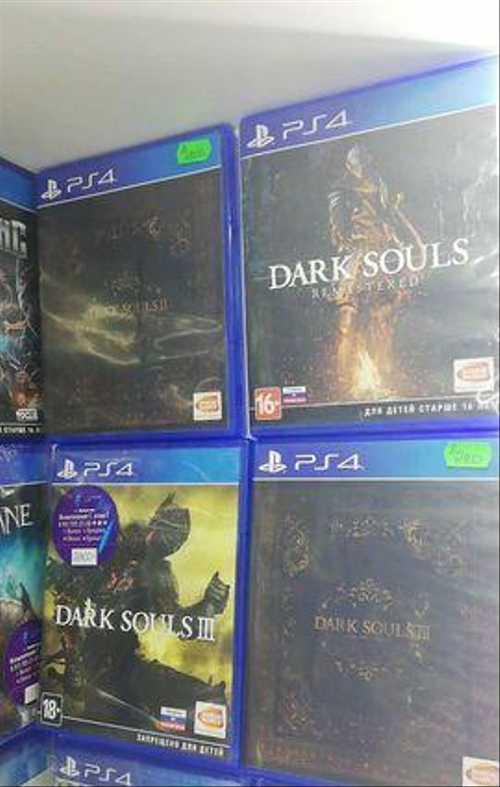 Dark souls 1, 2, 3 ps4 Trade-in, продажа