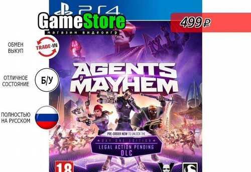 Agents of Mayhem Русские субтитры PS4 б/у