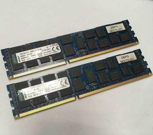 Оперативная память DDR3 32Gb Kingston REG (2х16gb)