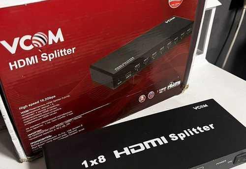 Разветвитель hdmi vcom DD418A