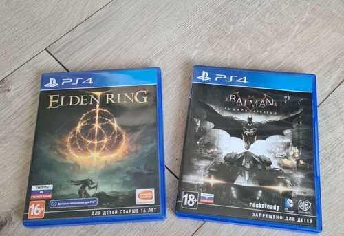 Elden Ring PS4 (PS5) и Batman Arkham Knight PS4
