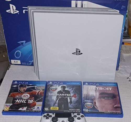 Sony playstation 4 pro 1 tb не прошитая