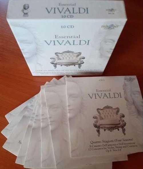 Essential Vivaldi. Музыкальные диски сd