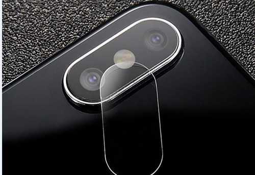 iPhone X стекло защитное на камеру Baseus
