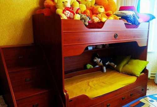 Детская мебель- Голета-двухярусная кровать