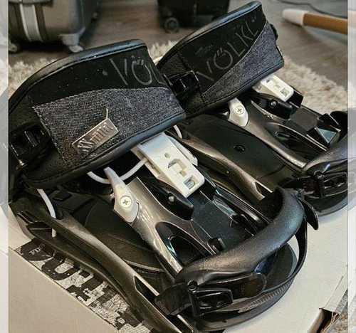 Крепления для сноуборда Volkl Fastec vision volki