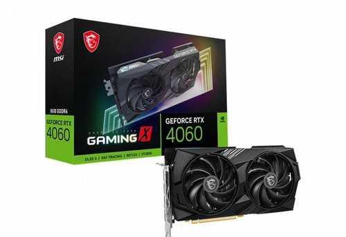 MSI GeForce RTX 4060 gaming X, citilink, NEW