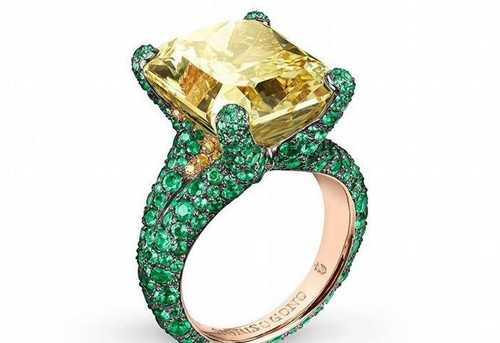 Роскошное золотое кольцо de Grisogono