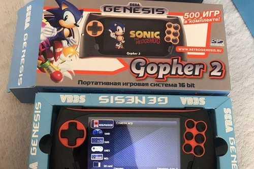 Sega genesis gopher 2. 500 игр
