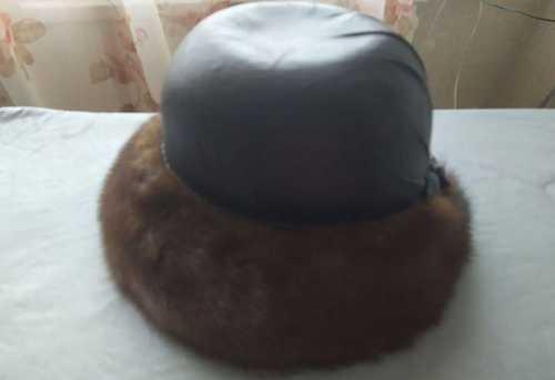 Шляпа зимняя женская норковая