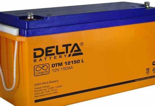 Аккумулятор Delta DTM 12150 L (12V / 150Ah)