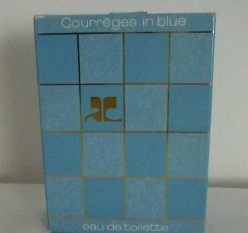Courreges in blue винтаж СССР