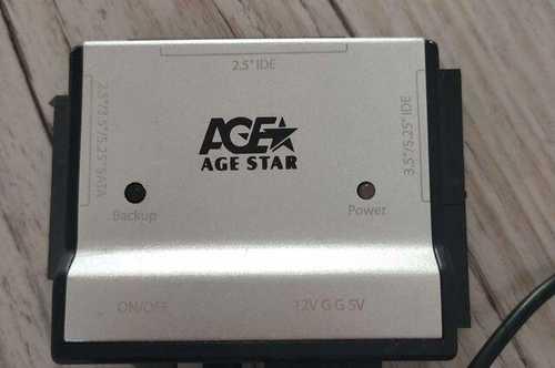 Адаптер переходник Agestar sata-USB 2.0