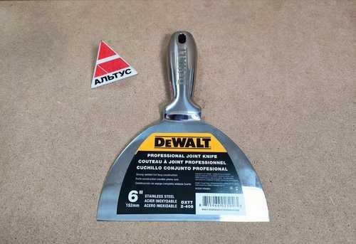 Шпатель малярный металлический литой 15 cm DeWalt