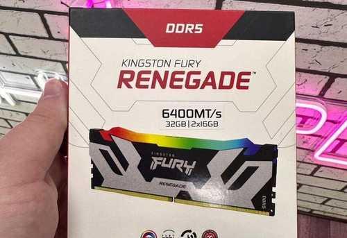 Память Kingston Fury Renegade RGB 32GB KF564C32rsa