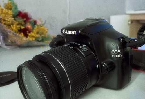 Зеркальный фотоаппарат canon EOS 1100D kit
