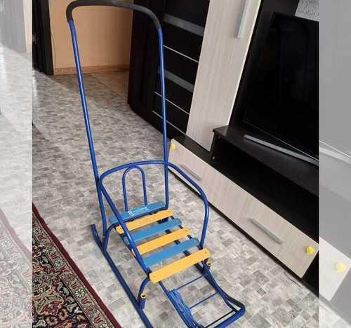 Детские зимние санки